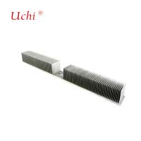 China 600W LED Skived Fin Heat Sink Finned Heat Pipe Double Tower Optical Radiator for sale