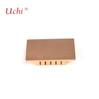 China 58W High Density Copper Skived Fin Heat Sink for Optical Module Cooling for sale