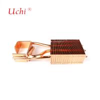 China 220W Copper Fin Heat Sink Buckle Type for Projector Lamp Optical Cooling for sale