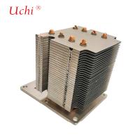 China Aluminum Buckle Fin Heat Sink Stacked Active CPU Cooler for Server Optical for sale