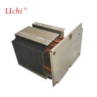 China Aluminum Buckle Fin Heat Sink Stacked Active CPU Cooler for Server Optical for sale