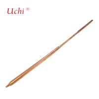 China Pure Copper Flat Straight Type Heat Conduction Tube for Optical Module Cooling for sale