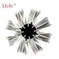 China Anodized Aluminum Extrusion CPU Heat Sink Computer Processor Cooling Solution for sale