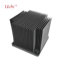 China Amplifier Aluminium Extrusion Skived Heatsink Heat Sink Power Cooling for sale
