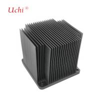 China Amplifier Aluminium Extrusion Skived Heatsink Heat Sink Power Cooling for sale