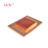 China Copper High Density Fin Heat Sink Plates Liquid Cooling System Component for sale