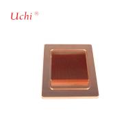 China Copper High Density Fin Heat Sink Plates Liquid Cooling System Component for sale