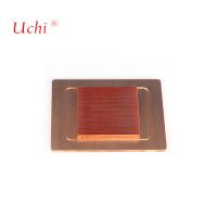 China Copper High Density Fin Heat Sink Plates Liquid Cooling System Component for sale
