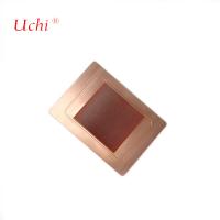 China Copper High Density Fin Heat Sink Plates Liquid Cooling System Component for sale