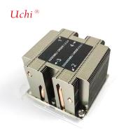 China Black Extruded Heat Sink CNC Machining CPU Server Application Cooling for sale