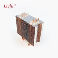 China Copper Aluminum Composite Fin Computer CPU Heat Sink Efficient Cooling for sale