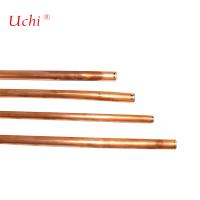 China Curved Round Structure Heat Pipe Heat Sink Air Conditioning Cooling Radiator for sale