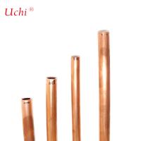 China Curved Round Structure Heat Pipe Heat Sink Air Conditioning Cooling Radiator for sale