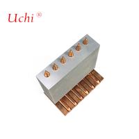 China Soldered Zipper Fin Heat Pipe Heat Sink Plates Medical Equipment Cooling for sale