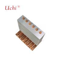 China Soldered Zipper Fin Heat Pipe Heat Sink Plates Medical Equipment Cooling for sale