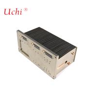 China Zipper Buckle Fin Medical Copper Heat Pipe Heat Sink Electronics Cooling for sale