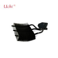 China High Precision Black Aluminum Heat Sink LED Lighting Application Cooling for sale