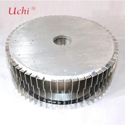 China Aluminum Profile Thick Fin Buckle Type Stage Light Heat Sink Performance Cooling for sale