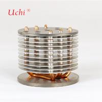 China Copper Heat Pipe Zipper Fin Heat Sink Industrial Lights Cooling Thermal for sale