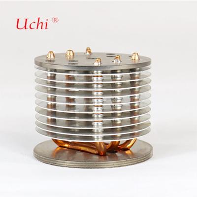 China Copper Heat Pipe Zipper Fin Heat Sink Industrial Lights Cooling Thermal for sale