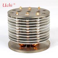 China Copper Heat Pipe Zipper Fin Heat Sink Industrial Lights Cooling Thermal for sale
