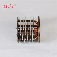 China Copper Heat Pipe Zipper Fin Heat Sink Industrial Lights Cooling Thermal for sale
