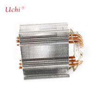 China Heat Pipe Thermoelectric Cooling Aluminum CPU Copper Heat Sink Computer for sale