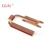 China Copper Welded Buckle Fin Heat Sink Plates Industrial Application Cooling for sale
