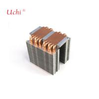 China High Power Computer CPU Heat Sink Embedded Heat Pipes Desktop Cooling for sale