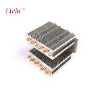 China High Power Computer CPU Heat Sink Embedded Heat Pipes Desktop Cooling for sale