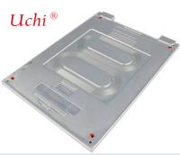 China Deep Buried Copper Pipe Double Loop Fiber Laser Water Cooling Plate for Cold Plate for sale