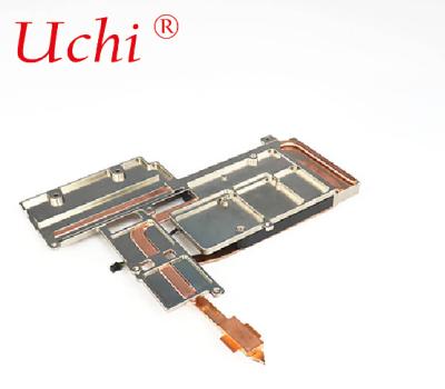 China Laptop Computer Heat Sink Fan Heat Pipe Radiator Cooling Plate Component for sale