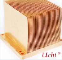 China Copper Skived Process Fins Heat Sink High Power Thermal Solutions Cooling for sale
