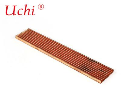 China Folded Fin Heat Sink Copper Cold Plate Superior Thermal Conductivity Solution for sale