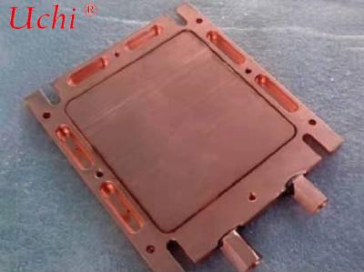 China Micro Channel Liquid Cooling Plate MLCP High Heat Flux Electronic Devices Cooling for sale