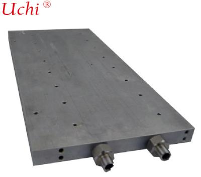 China Vacuum Brazed Liquid Cold Plate Heat Exchanger Anodizing for Optical Module Cooling for sale