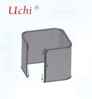 China Serpentine Transverse Fin Microchannel Heat Exchanger MLCP Condenser for sale