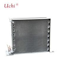 China Aluminum Finned Microchannel Heat Exchanger MLCP Micro Refrigeration Evaporator for sale