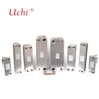 China Stainless Steel Brazed Plate Heat Exchanger MLCP Steam Water Heating 5HP 15HP for sale