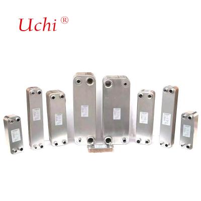 China Stainless Steel Brazed Plate Heat Exchanger MLCP Steam Water Heating 5HP 15HP for sale