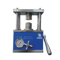 China Manual Coin Cell  Crimper Crimping Machine For CR2032 CR2025 CR2016 Batteries for sale