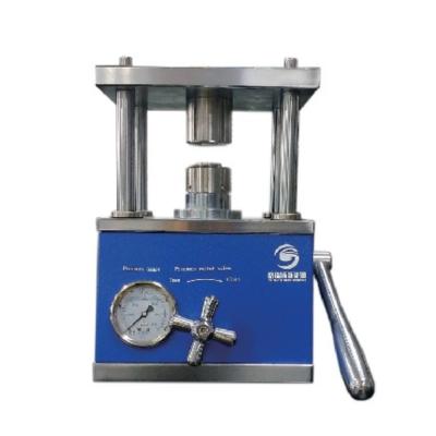 China Manual Coin Cell  Crimper Crimping Machine For CR2032 CR2025 CR2016 Batteries for sale