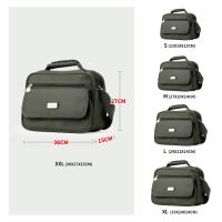 China Multi Pocket Shoulder Messenger Bag Oxford Waterproof Male Travel Crossbody Bags for sale