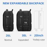 China Polyester Oxford Lightweight Laptop Backpack Men USB 17inch Laptop Bag for sale