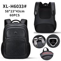 China PU Business Casual Backpack 23 Inch Men'S Multifunctional Waterproof Bags for sale