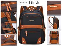 China Expandable Business Casual Backpack Laptop 18 Inch Nylon Travel Backpack for sale