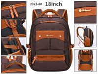 China Expandable Business Casual Backpack Laptop 18 Inch Nylon Travel Backpack for sale