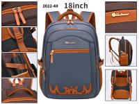 China College Business Casual Backpack Water Resistant Laptop Backpack 18 Inch for sale