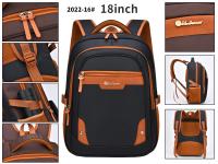 China Nylon Business Casual Backpack Waterproof Student School 18 Inch Laptop Rucksack for sale