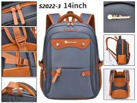 China BSCI Certification Business Casual Backpack Nylon 14 Inch Laptop Backpack 1000g for sale